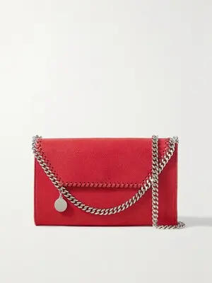 Stella McCartney Stella McCartney The Falabella Mini Shoulder Bag Red