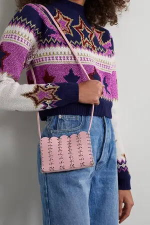 Rabanne Leather Shoulder Bag
