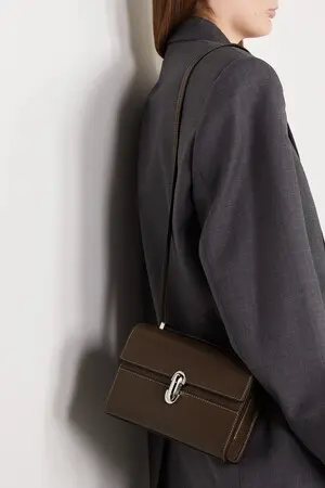 Savette Symmetry 19 Leather Shoulder Bag