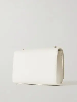 Saint Laurent Kate Small Embossed-leather Shoulder Bag - Neutrals