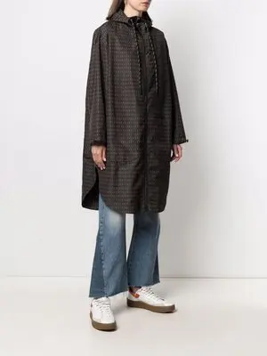 Fendi Ff Logo-print Raincoat