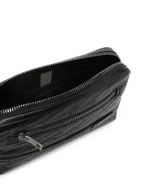 Bally Taney Leather Clutch Bag In Black - 20% Off | Editorialist