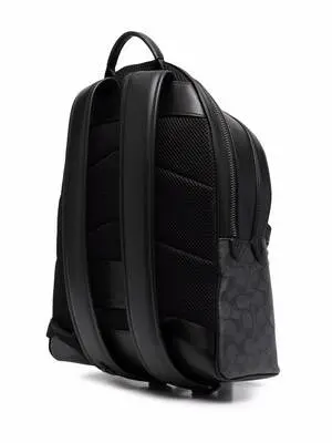 COACH Signature Canvas Backpack