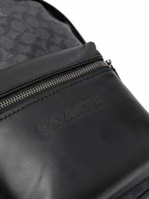 COACH Signature Canvas Backpack
