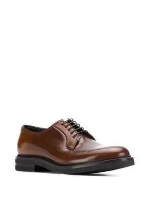 Brunello Cucinelli Classic Leather Lace-up Derby Shoes