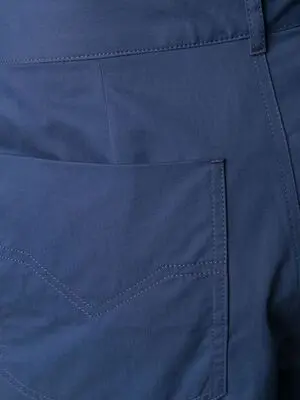 Kenzo Long Cotton Shorts - Blue