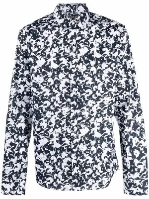 Michael Kors Floral-print Button-up Shirt