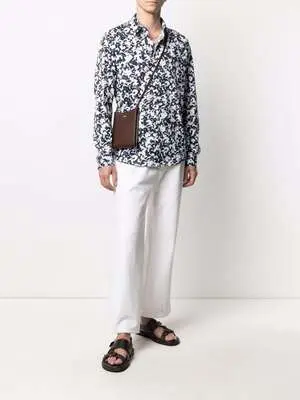 Michael Kors Floral-print Button-up Shirt