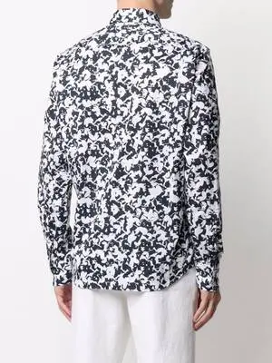 Michael Kors Floral-print Button-up Shirt