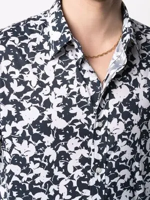 Michael Kors Floral-print Button-up Shirt