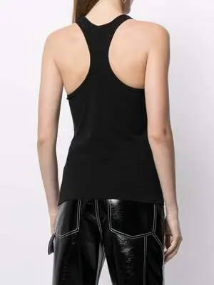 Dsquared2 Logo Print Racerback Tank Top