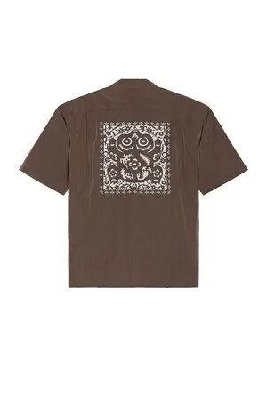 SASQUATCHFABRIX Kirigami Shirt In Brown