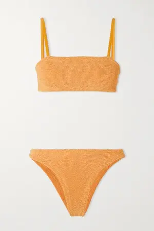 Hunza G Gigi Original Crinkle Bikini Orange