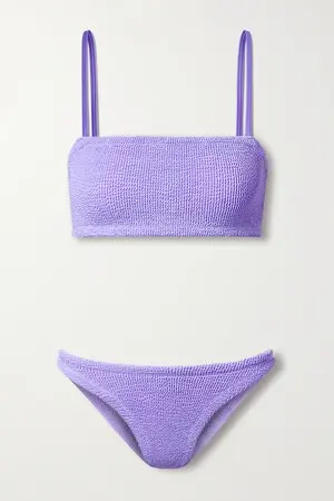 Hunza G Gigi Original Crinkle Bikini - Purple