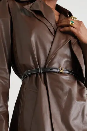 Loewe L Buckle Leather Belt