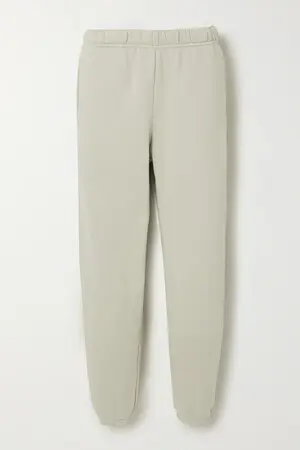 LES TIEN Cotton-jersey Track Pants