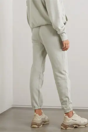 LES TIEN Cotton-jersey Track Pants