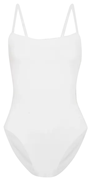 ERES Les Essentiels Aquarelle Swimsuit White