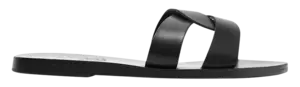 Women's Ancient Greek Black Sandals