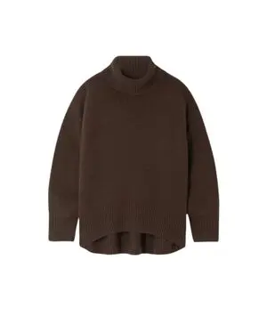Arch4 Net Sustain World's End Cashmere Turtleneck Sweater - Brown