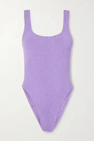 Purple One Pieces Swimsuits