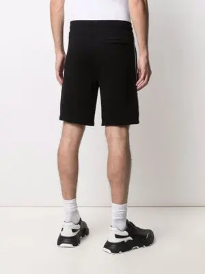 Karl Lagerfeld Logo-tape Drawstring Track Shorts