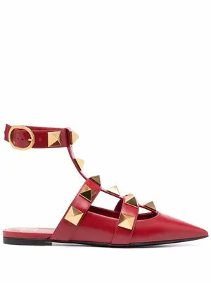 Valentino Garavani Buckled Flats For Women