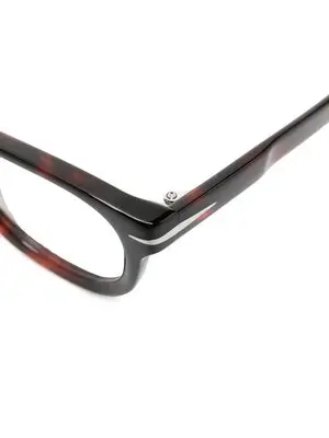 DB EYEWEAR BY DAVID BECKHAM Tortoiseshell Round Frame Glasses - Brown