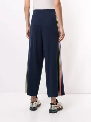 ONEFIFTEEN Stripe Side Wide Leg Trousers