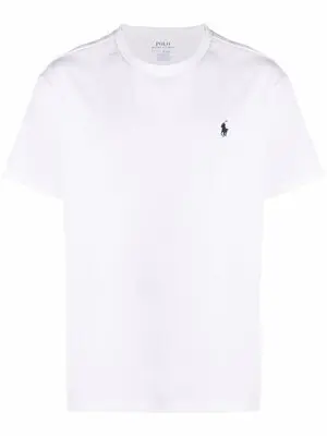 Polo Ralph Lauren Embroidered Logo T-shirt - White