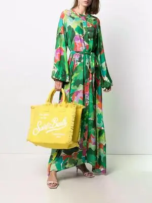 MC2 SAINT BARTH Logo Print Tote Bag