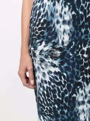 Roberto Cavalli Leopard-print Fitted Dress