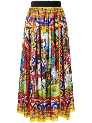 Dolce & Gabbana Multicolor Skirts