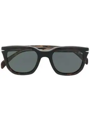 DB EYEWEAR BY DAVID BECKHAM Tortoiseshell Clip-on Glasses