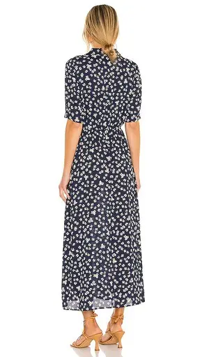Steve Madden Floral Education Dress In Navy