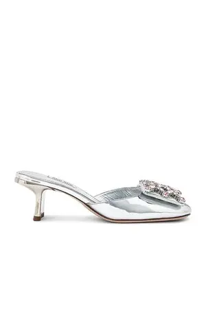 Miu Miu Metallic Sandals