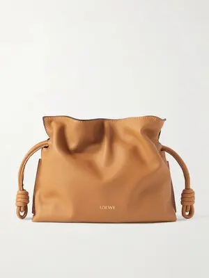 Loewe Flamenco Mini Clutch - Tan