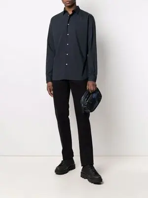 Philipp Plein Embroidered Skull Buttoned Shirt