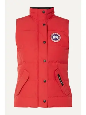 Canada Goose Canada Goose Freestyle Quilted Shell Down Vest Red