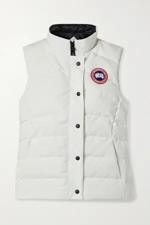 Canada Goose Freestyle Quilted Shell Down Vest - White