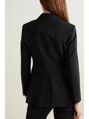 Theory Etiennette Grain De Poudre Wool-blend Blazer