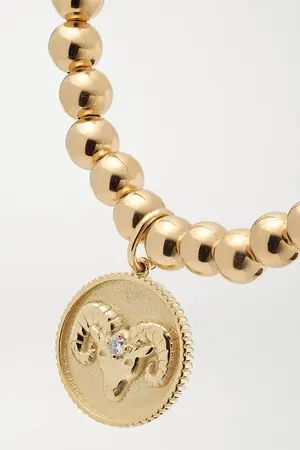 SYDNEY EVAN Aries 14-karat Diamond Bracelet