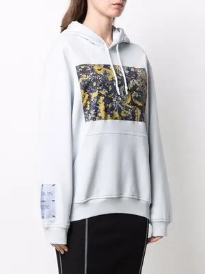 Alexander McQueen Logo-patch Sleeve Hoodie