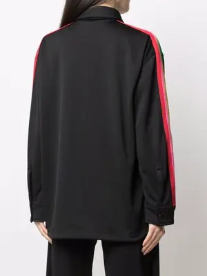 Palm Angels Miami Logo-embroidered Shirt