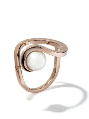 TASAKI 18kt Rose Gold Akoya Pearl Atelier Aurora Ring