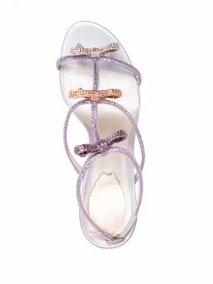 Rene Caovilla Caterina Bow-detail Sandals
