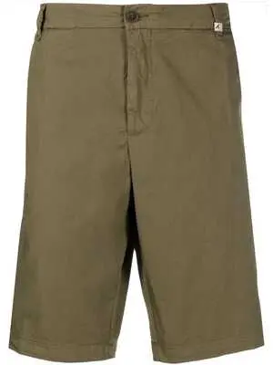 MYTHS Mid-rise Flared Chino Shorts