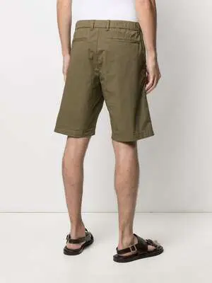 MYTHS Mid-rise Flared Chino Shorts