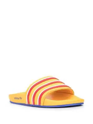 Adidas X Mcdonalds Stripe Pattern Slides