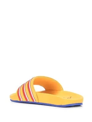 Adidas X Mcdonalds Stripe Pattern Slides